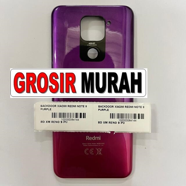 Harga Backdoor Xiaomi Redmi Note 9 – Material Kokoh