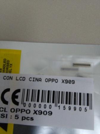 KONEKTOR LCD OPPO X909