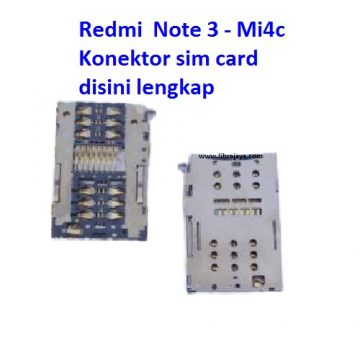 Jual Konektor sim Redmi Note 3