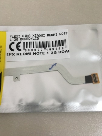 FLEXIBEL XIAOMI REDMI NOTE 1 3G BOARD LCD