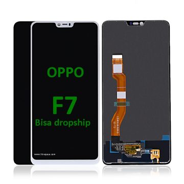 Jual Lcd Oppo F7 Small Bangs White | Toko Librajaya | Toko Librajaya